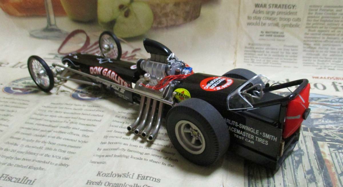 GMP 1/18 1961 Dragster Swamp Rat III - Connie Swingle Exoto Out Of ...