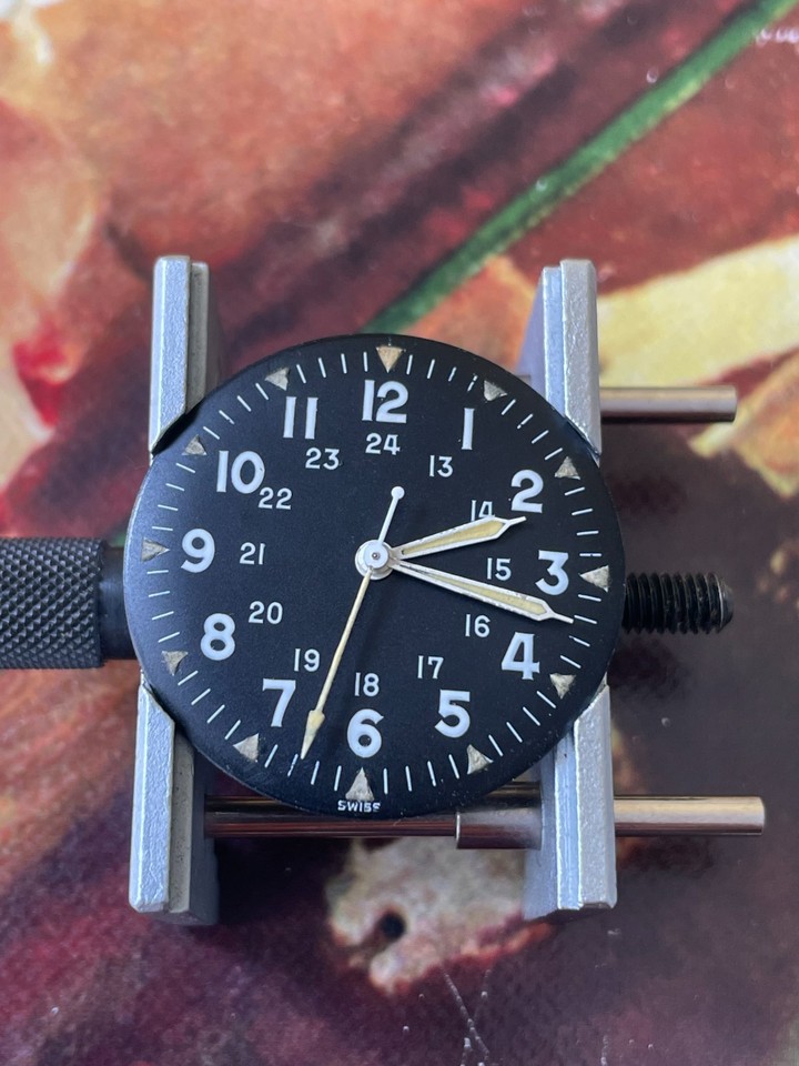 Vietnam war US military Benrus 1966 issued men's watch, DTU-2A/P, 3818B ...
