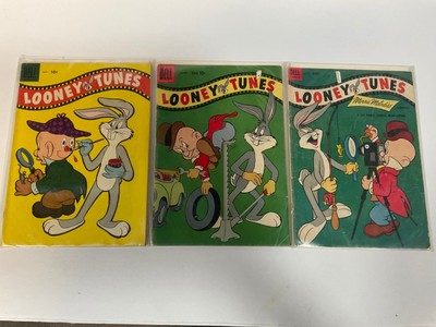 LOONEY TUNES #154 #199 #209 (DELL COMICS/GOLDEN AGE/BUGS/0625333) SET LOT OF 3 | eBay