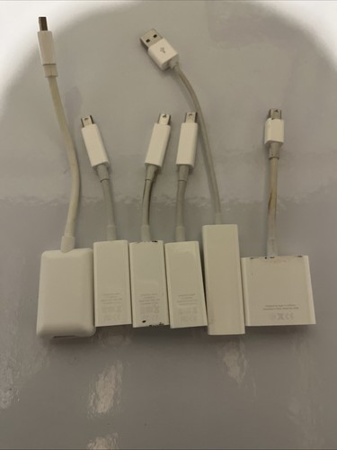 Lot of Apple A1433 Thunderbolt to Gigabit Ethernet Adapter + Others | eBay