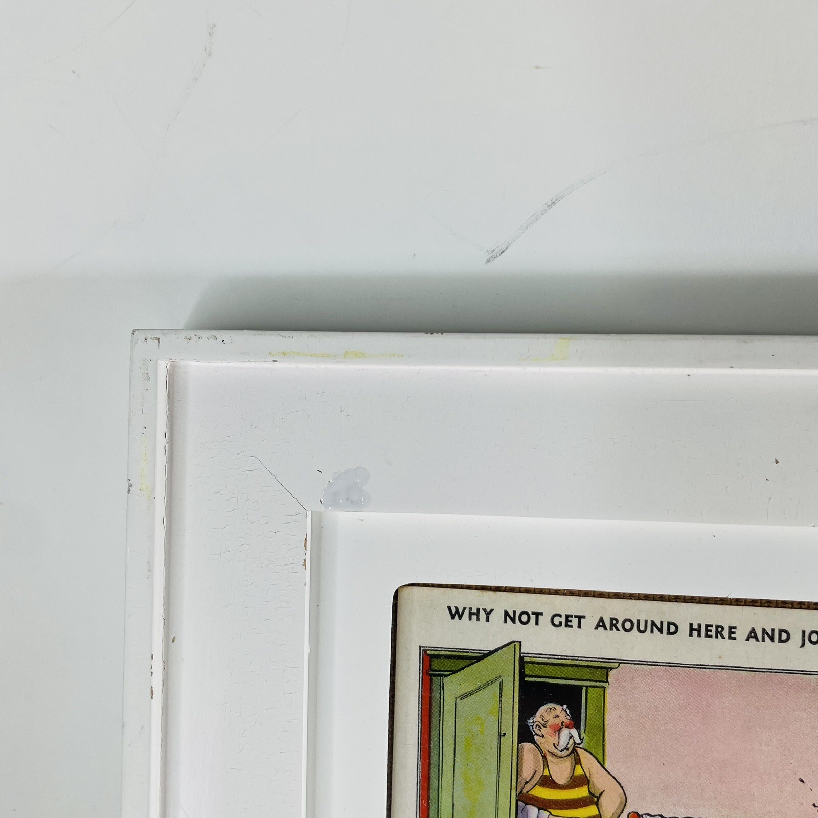 Vintage Risque Bathtub 1940's-50's Framed Postcards Naughty Girly Retro ...