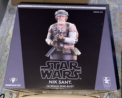 Nik Sant ROTJ Gentle Giant Star Wars Mini-Bust 0096/1000 May 4th ...