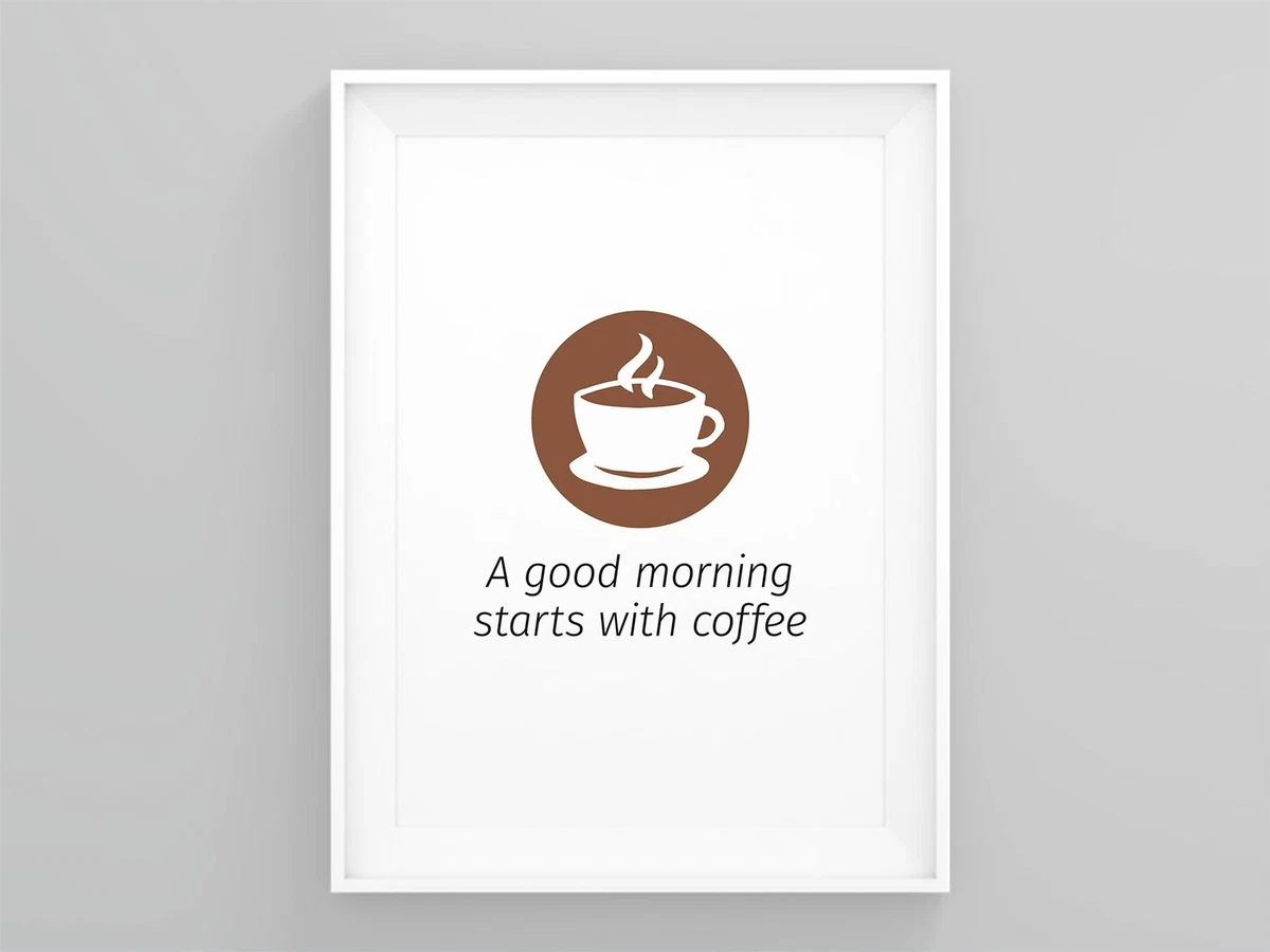 Good Morning Coffee Graphics