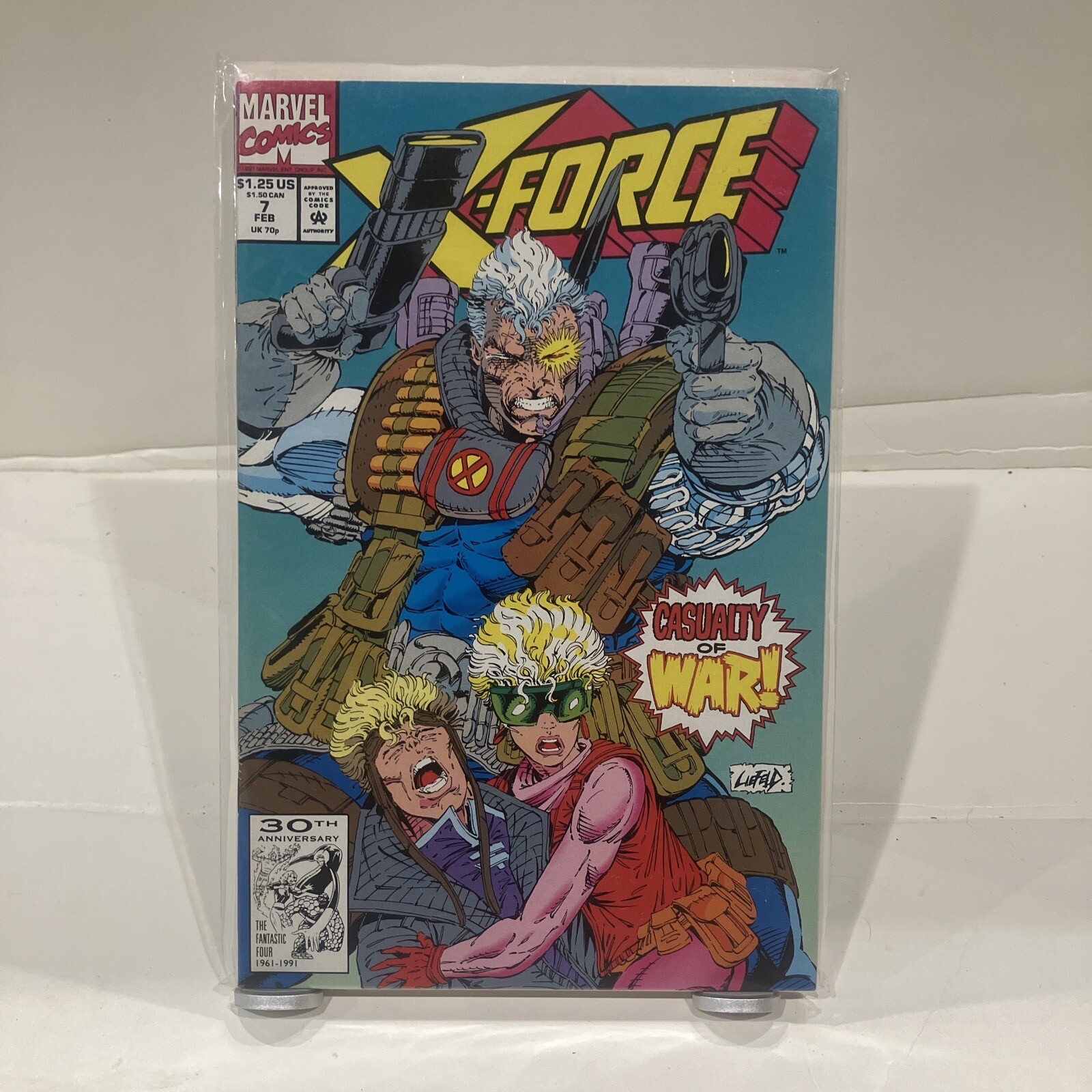 X-FORCE 7 ROB LIEFELD (1992, MARVEL COMICS) | eBay