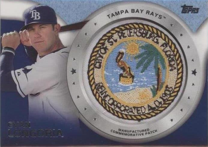 2014 Topps - Manufactured Commemorative Patch Evan Longoria #CP-39 for ...