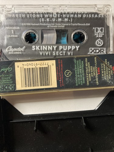 Skinny Puppy - VIVIsectVI Cassette Tape Canada Release Vintage | eBay
