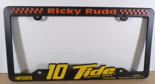 Ricky Rudd #10 Tide License Plate Frame NASCAR 110624DMT | eBay