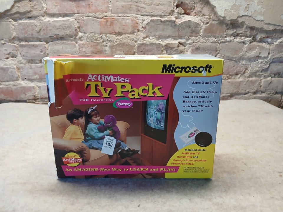 Microsoft Barney ActiMates PC Pack Transmitter and CD ROM for ...