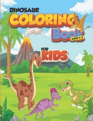 Hbk-Coloring Edition Dinosaur coloring book for kids ages 4-8 (Poche ...