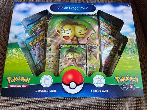 Pokémon TCG Pokémon Go Alolan Exeggutor V Box Factory sealed | eBay