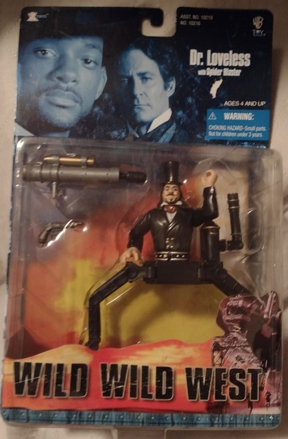 MOC 1999 Wild Wild West Movie Dr. Loveless Action Figure With Spider ...