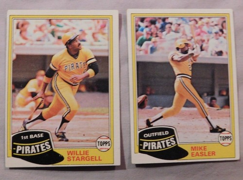 1981 Topps Pittsburgh Pirates Baseball Card Pick One | eBay
