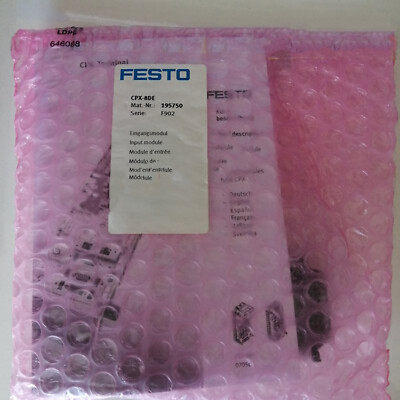 New One Festo CPX-8DE 195750 Input Module CPX8DE Expedited Shipping | eBay