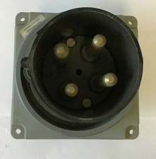 Hubbell Hbl4100r9w Receptacle Hbl4100p9w Plug Watertight 3 Pole 4 Wire ...