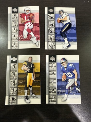 2004 UD NFL PLAYERS ROOKIE PREMIERE BOX SET (Big Ben, Eli, Rivers ...