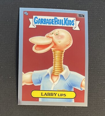 2021 Topps Chrome Garbage Pail Kids OS 4 Larry Lips Base #157a | eBay