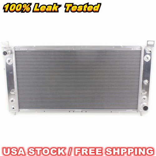Dual Core Radiator For Chevy Silverado 1500 2500 Suburban Tahoe 4.8L 5 ...