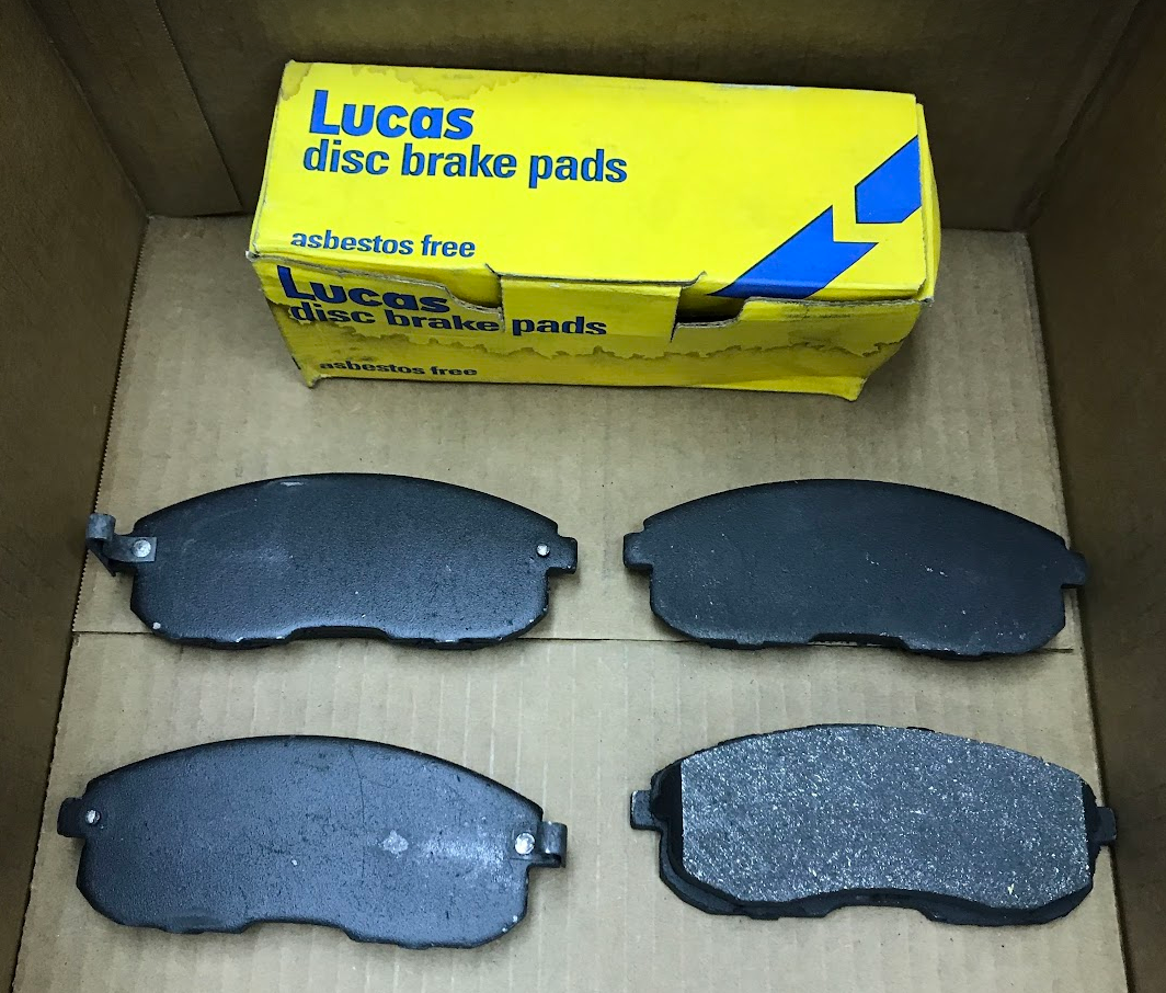 Lucas Girling Organic Front Brake Pads - GP3097 - Fits Nissan ...