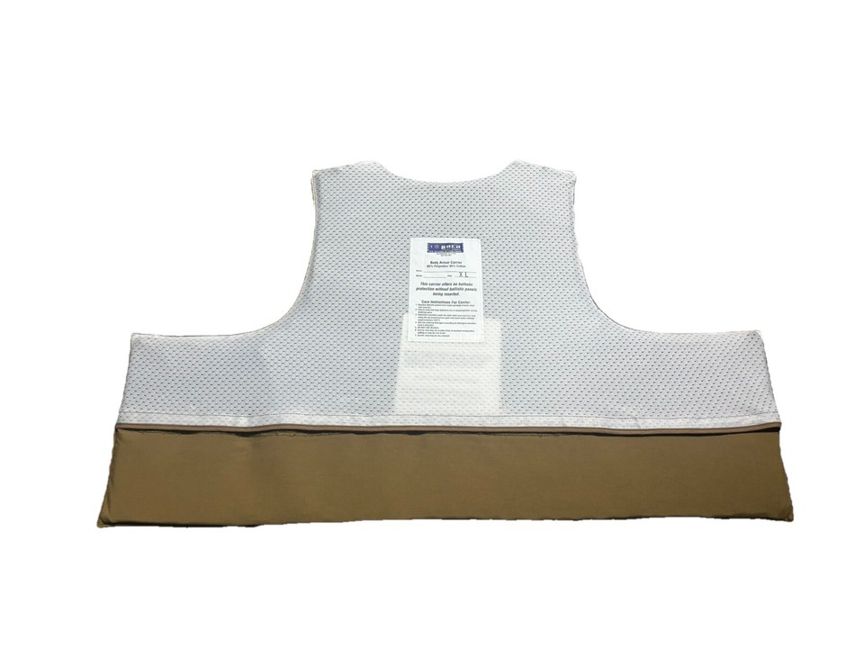 Tactical Paca Soft Armor XLG Vest With Ballistic Inserts 9mm And ...
