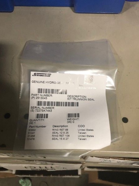 Hydro Gear 2513043 Seal kit/Gasket BDP-10L for Pump/Transaxle | eBay