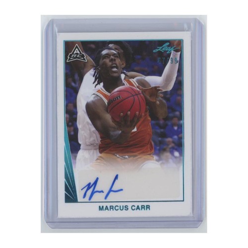 2022 Leaf Marcus Carr RC Auto 47/99 #BA-MC1 | eBay