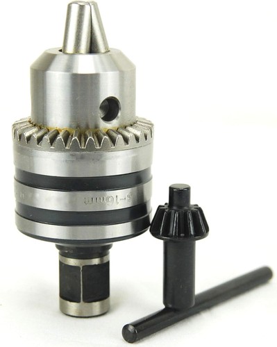 US HD Mag Drill Chuck 5/8" & THREADED Weldon Shank 3/4" Adapter for ...