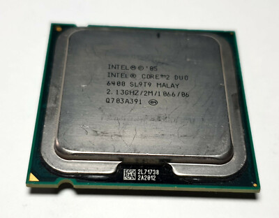 Intel Core 2 Duo E6400 2.133 GHz 2.13GHZ/2M/1066, SL9T9 Socket 775 | eBay
