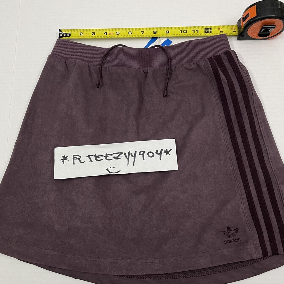 $70 Womens Size M Adidas Originals Adicolor Classics Suede Skirt HM1687 ...