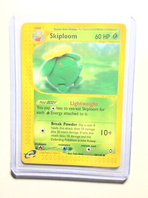 SKIPLOOM - 60/147 - Aquapolis - Uncommon - Pokemon Card - NM | eBay