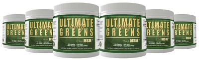Ultimate Greens MSM Powder 8oz Super Food Plant Based Supplement Energy ...