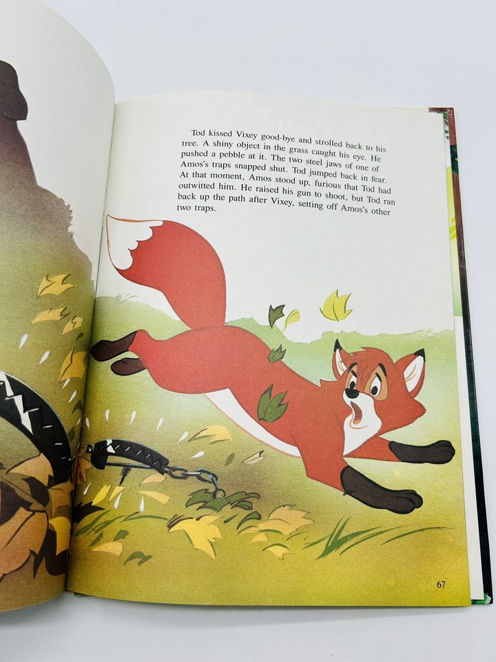 The Fox and the Hounds Walt Disney 1st Edition Gallery Books Twin 1988 ...