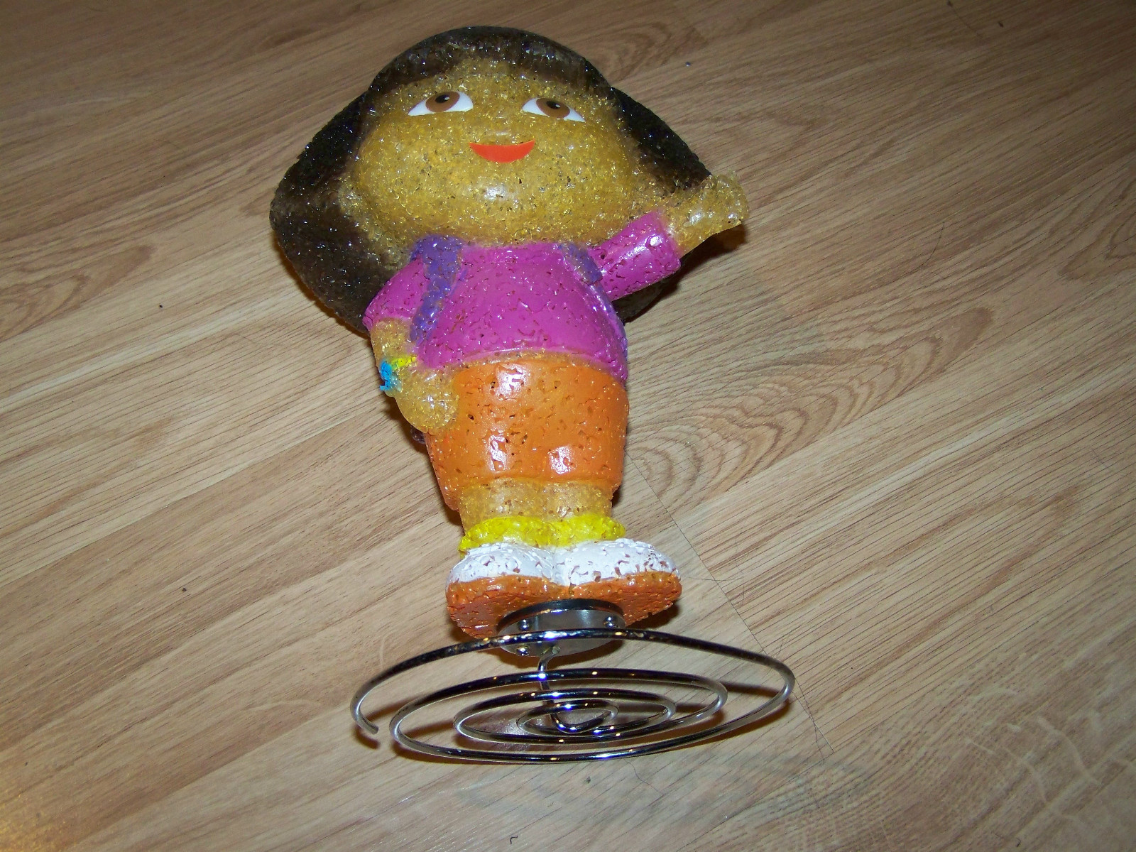 Dora the Explorer Night Light Fixture Doll Shape Base No Chord or Bulb ...