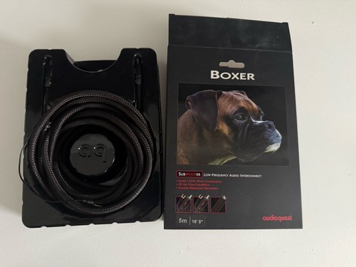 AudioQuest Boxer Sub Woofer Cable - 5 Meter RCA To RCA | eBay