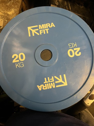 Mirafit 20kg Steel Olympic Plates (pair) | eBay UK