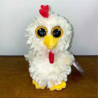 TY Beanie Boo - HENNIE the Chicken - 6" - MWMT | eBay
