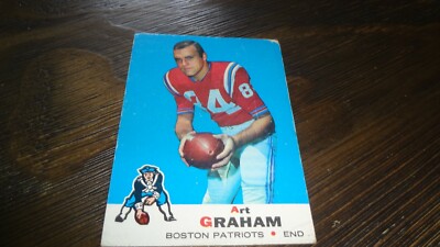 1969 TOPPS # 39 ART GRAHAM FOOTBALL CARD | eBay
