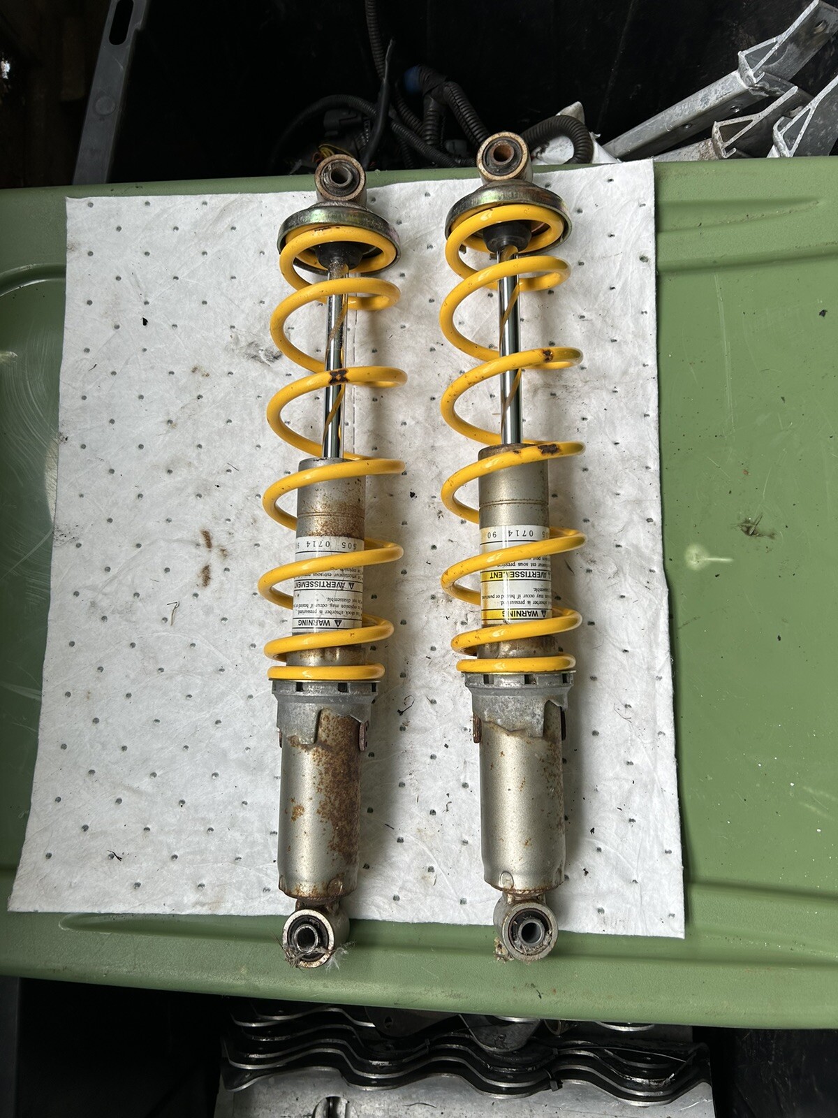 REV Ski-Doo MXZ X 500SS 600 800 Front Shocks American Sled Parts ...