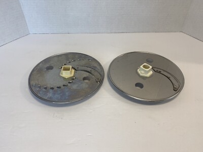 Moulinex Regal La Machine LM5 Food Processor Slicing Shredding DISCs 2 ...