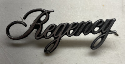 Vintage Oldsmobile Regency Emblem Script Letters 9621115 | eBay