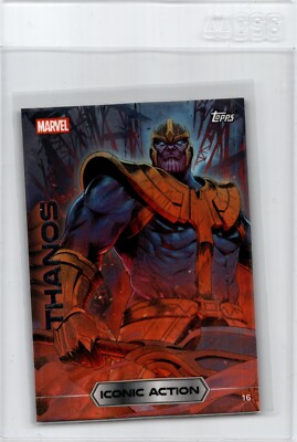 2022 Topps Marvel Hero Attax Comicverse Thanos | eBay