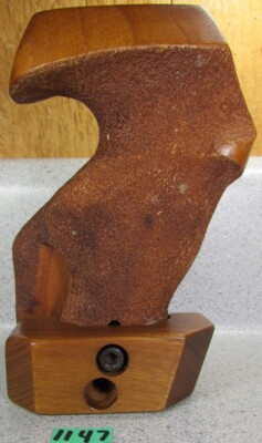 NICE Adjustable WALTHER GSP .22LR MATCH Target Stippled WALNUT Grips ...