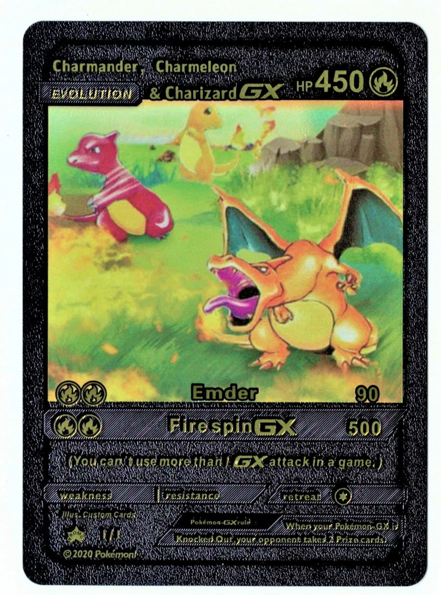 Charmander Charmeleon Charizard Card