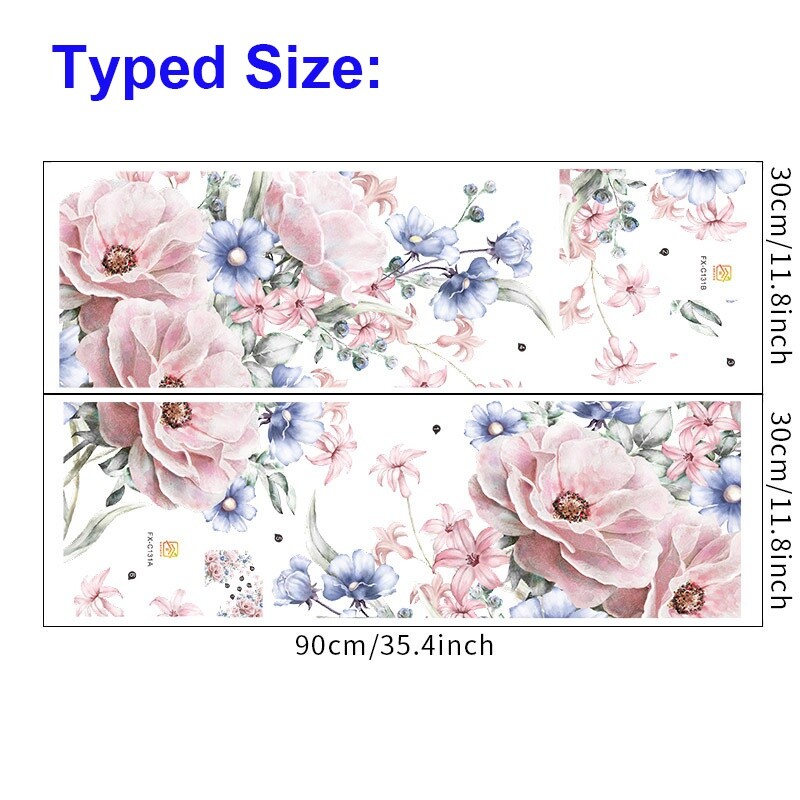 Large Cherry Blossom Branch Wall Stickers Pink Flower Bird Wall Decals ...