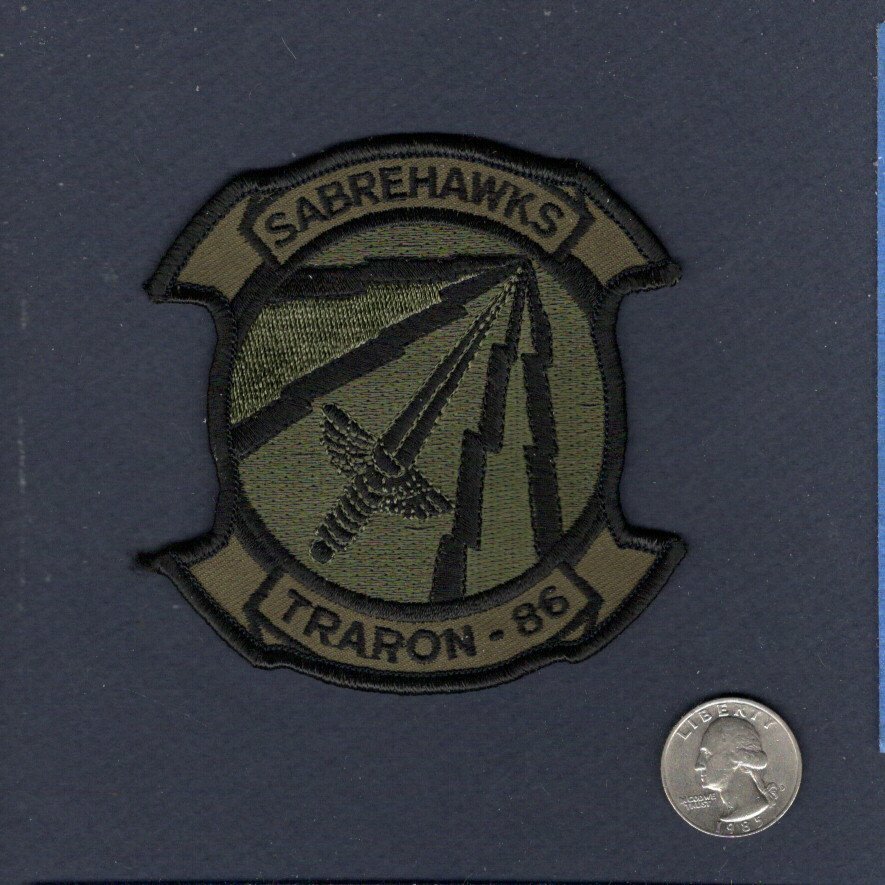 VT-86 SABREHAWKS US NAVY USMC Training Squadron Jacket Subdued Patch | eBay