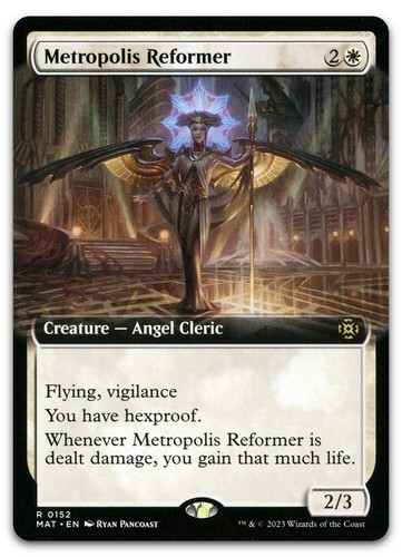 Metropolis Reformer (Extended Art) #152 (NM) March of the Machine MAT ...