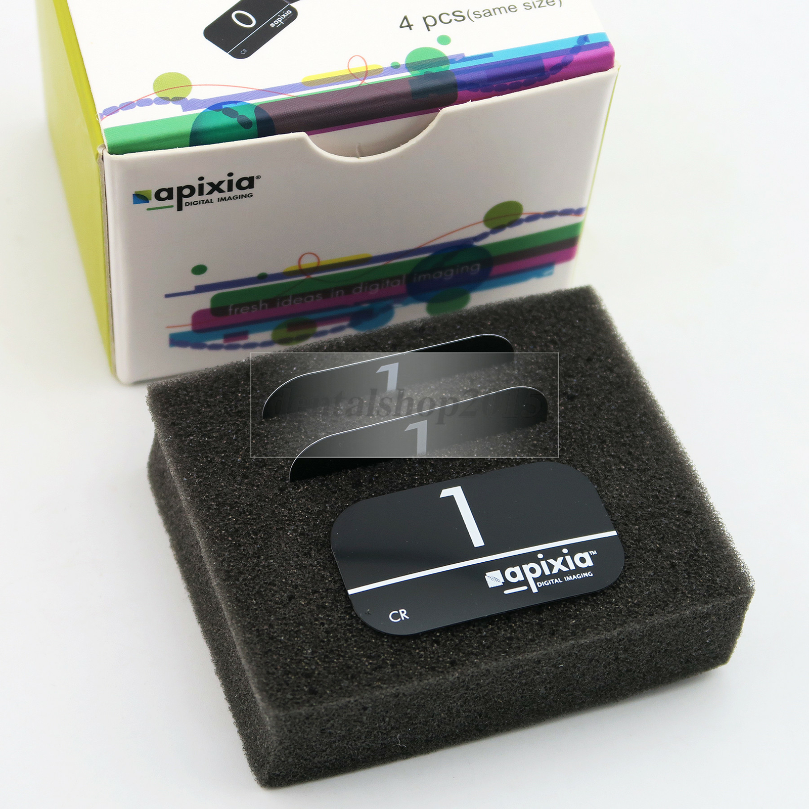 digital X-ray imaging Apixia Phosphor plate PSP plate size #2/#1 scanX ...