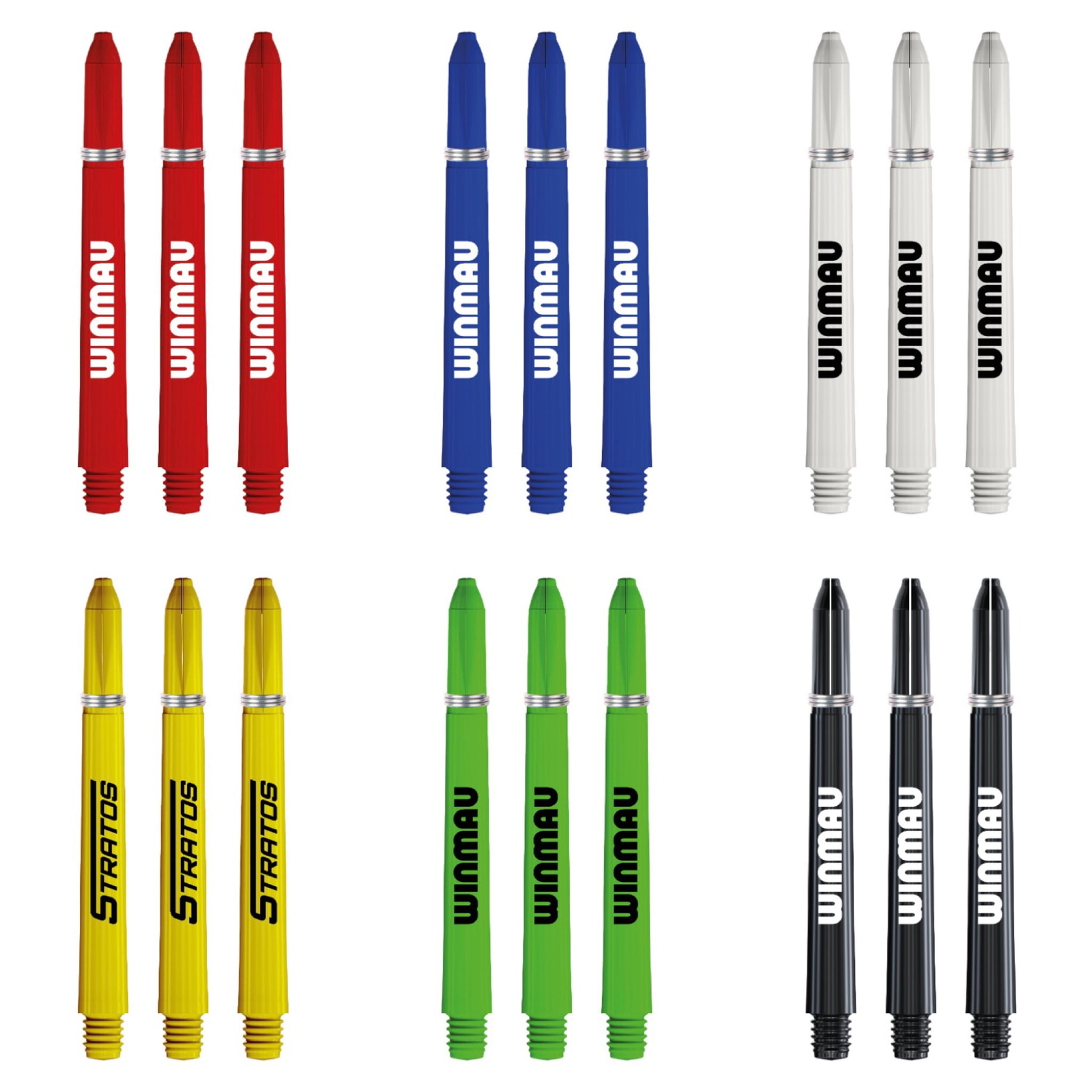 Winmau Signature Nylon Dart Stems Shafts Choose Size and Colour | eBay
