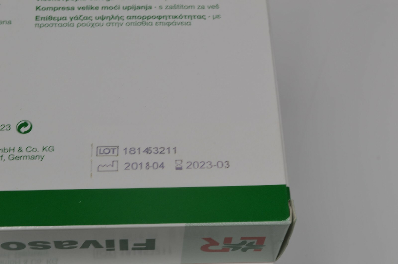 Lot of 5 Boxes Flivasorb 10 x 10 cm SUPER-ABSORBANT Wound Dressings ...