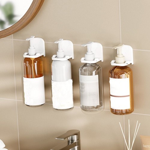 Wall Hanger Shower Gel Hanger Shampoo Holder Bathroom Organizer Holder ...