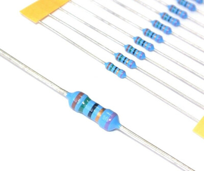 100pcs Axial Metal Film Resistors 665R Ohm 0207 0.6W 1% 350V Yageo ...